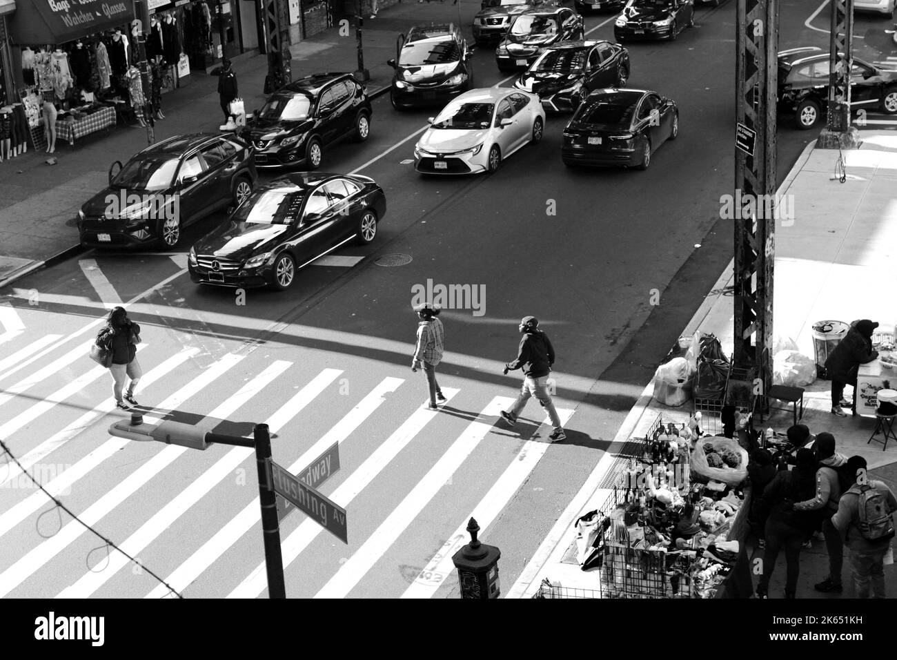 Brooklyn, NY, USA. 8th Oct, 2022. Flushing Ave. (Credit Image: © John ...