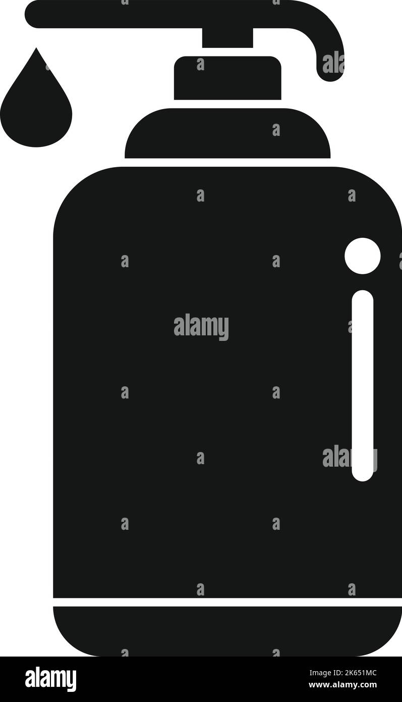 Soap dispenser icon simple vector. Family doctor. Patient medicine ...
