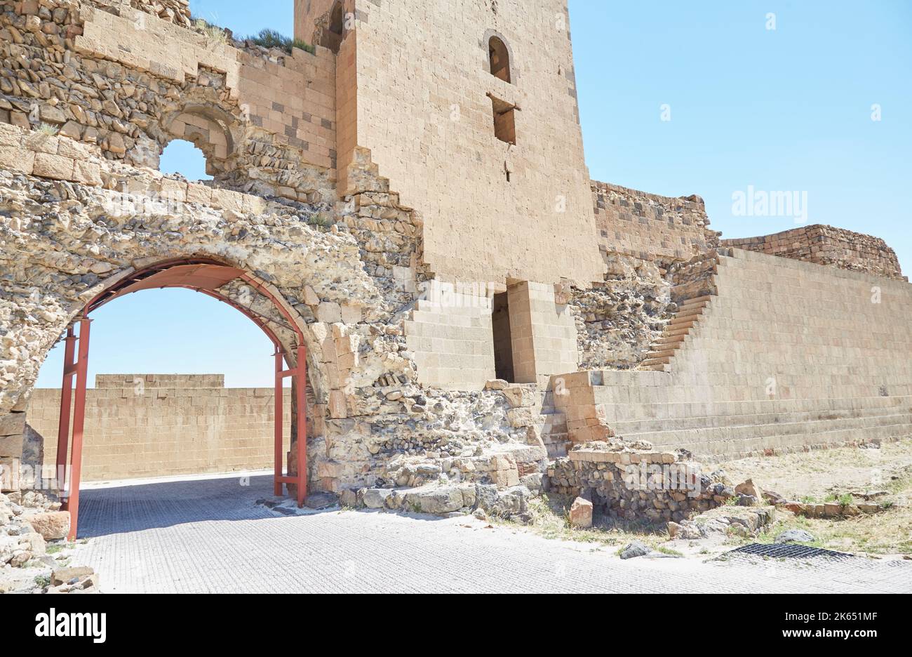 The Lion Gate of the Ancient Ani Ruins Stock Photo - Alamy