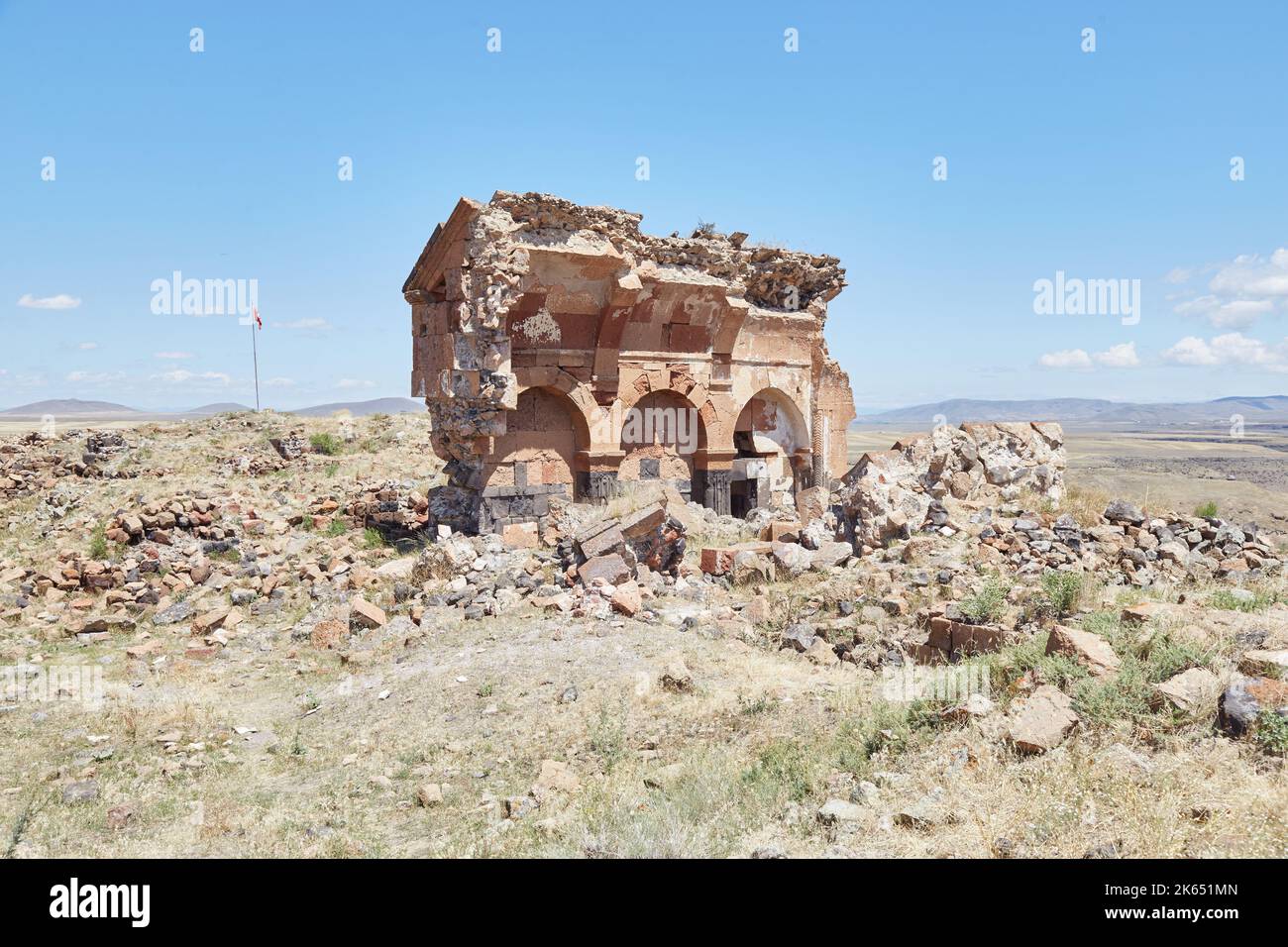 The Citadel of the Ancient Armenian Capital of Ani Stock Photo - Alamy