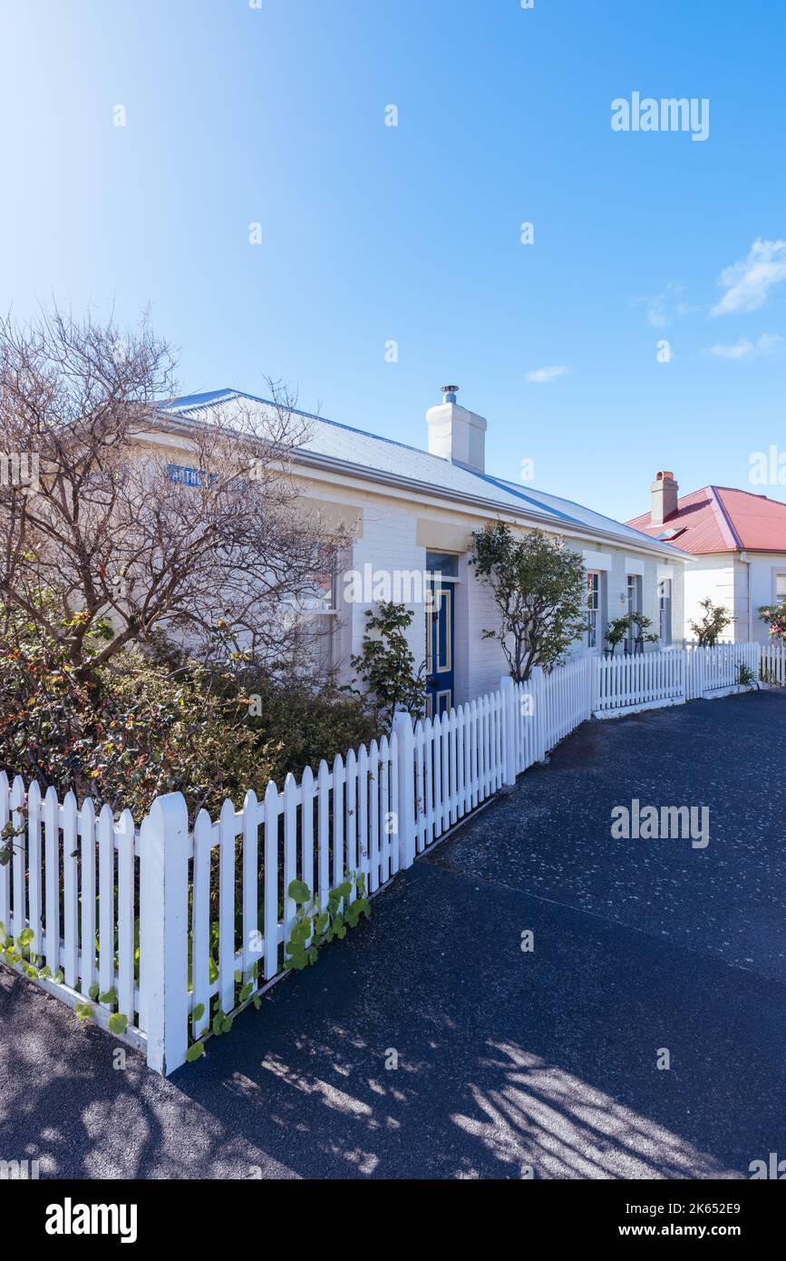 Arthur Circus Park Architecture in Hobart Tasmania Australia Stock ...