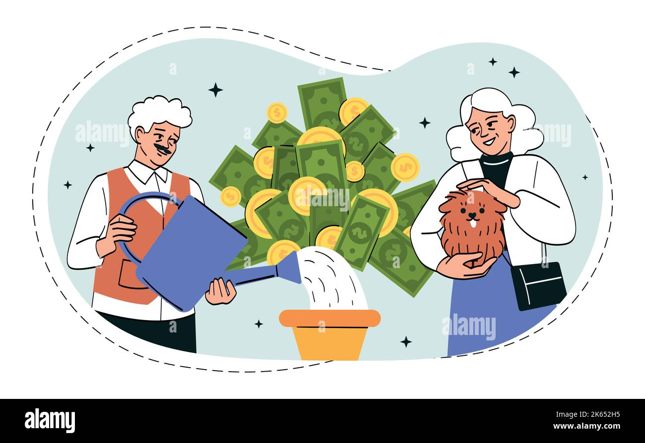 Money tree concept Stock Vector Image & Art - Alamy