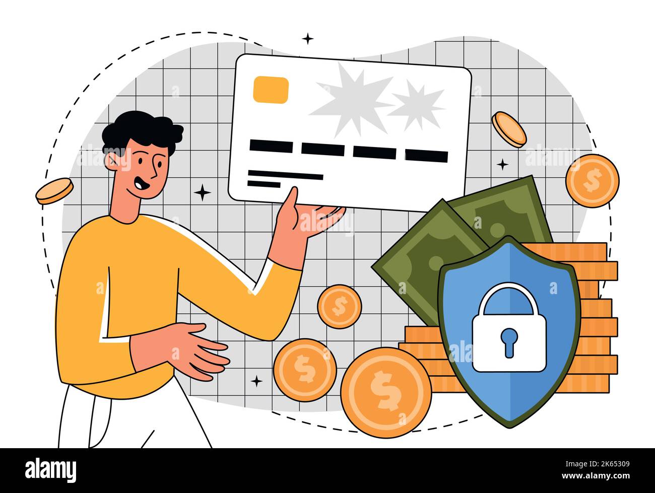 Security safe money Stock Vector Image & Art - Alamy