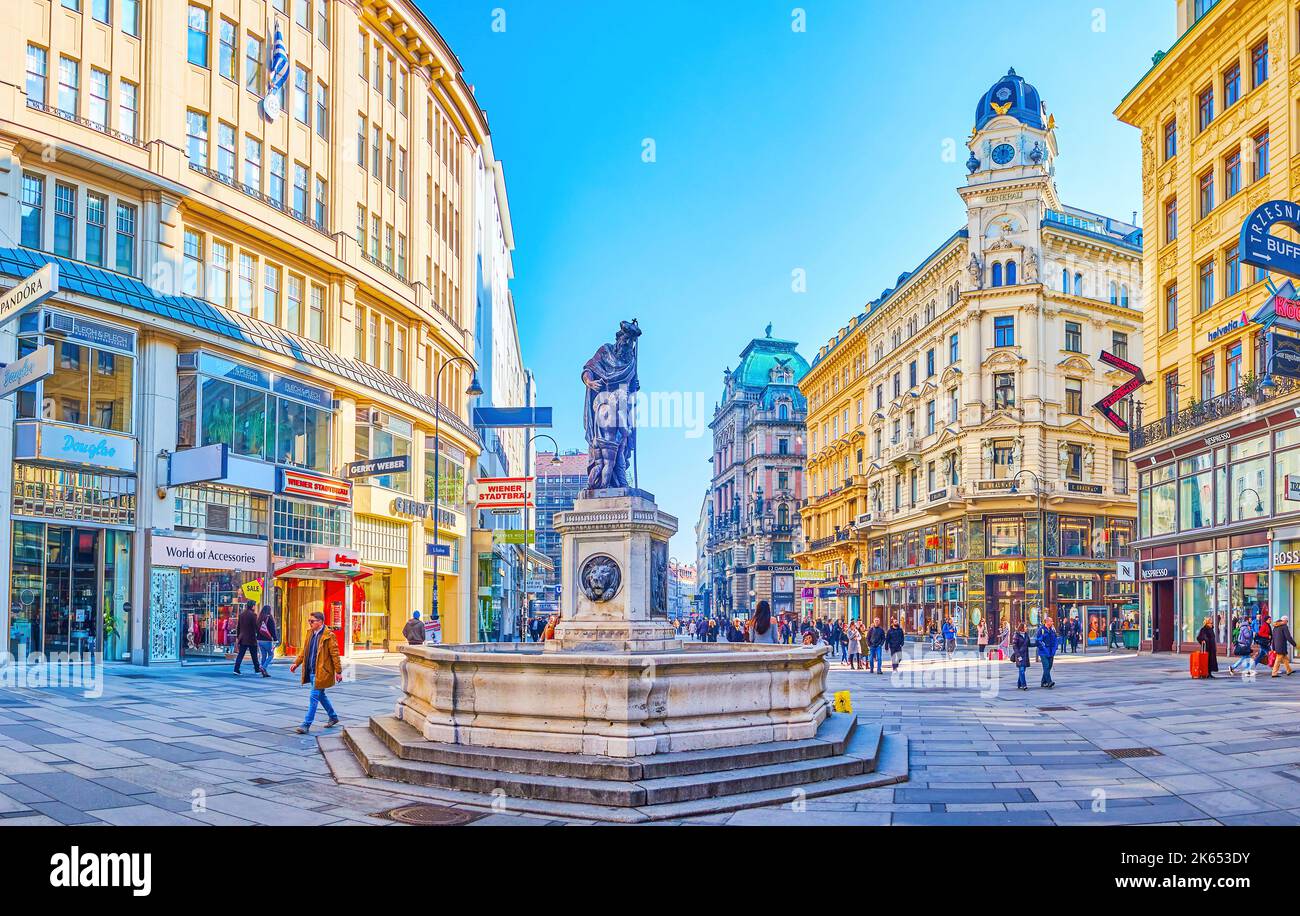 Buildings at graben in vienna hi-res stock photography and images - Alamy