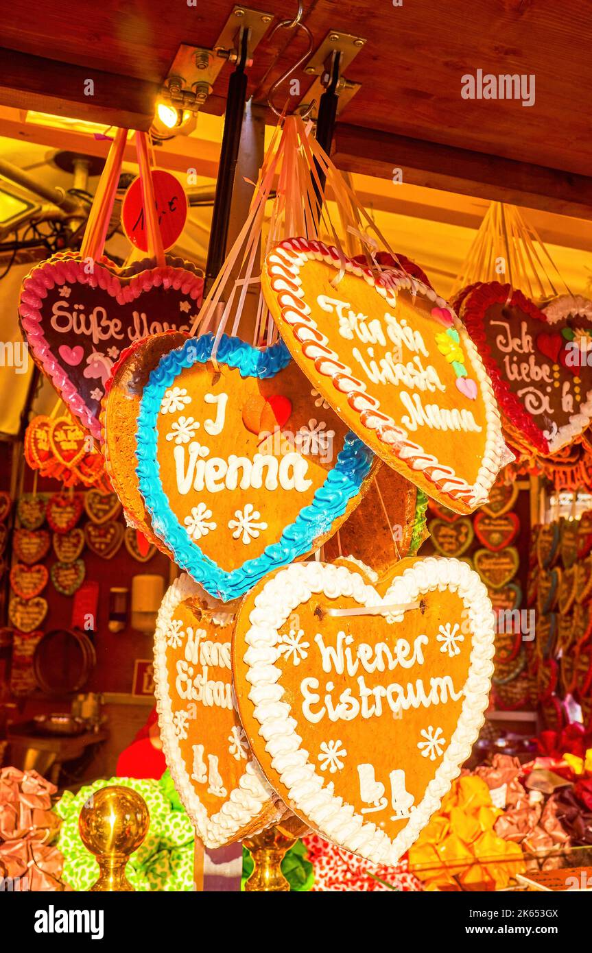 Old viennese christmas market hi-res stock photography and images - Alamy