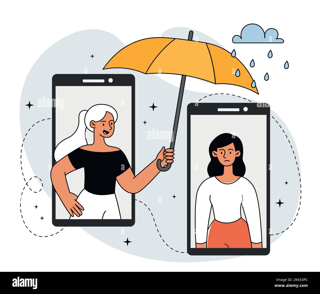 Concept of support Stock Vector Image & Art - Alamy