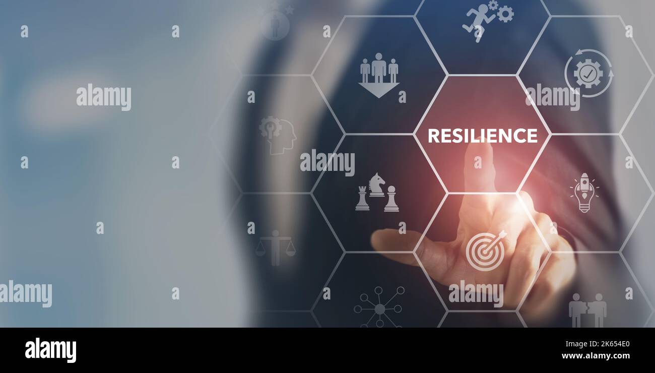 Resilience business for sustainable and inclusive growth concept. The ...
