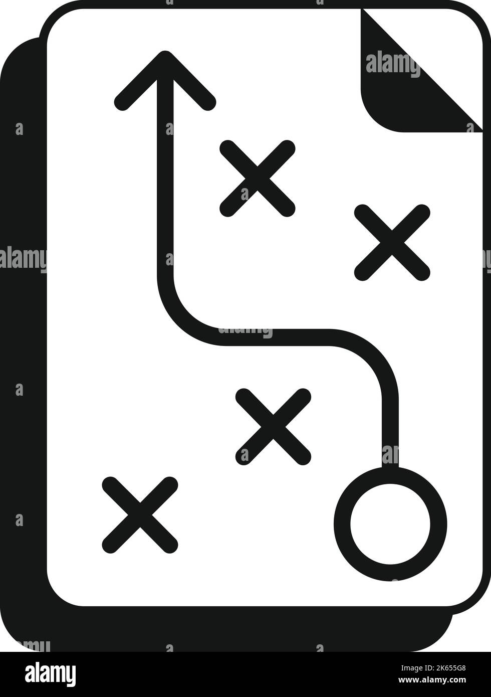 Strategy solution icon simple vector. Creative business. People ...