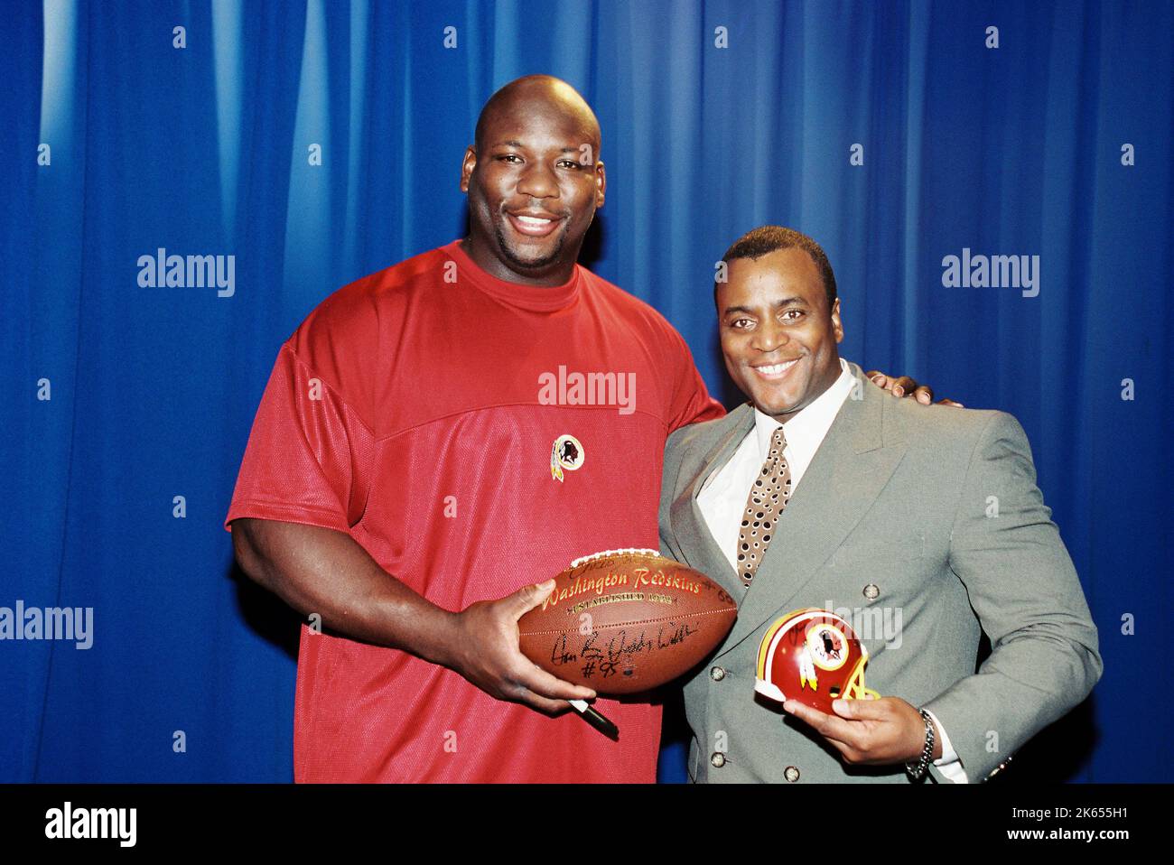 Office of Public Affairs - Production Shots of Redskins, Chris Samuels ...