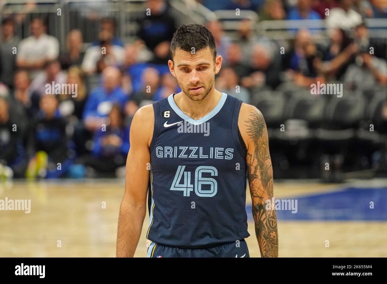 Orlando, Florida, USA, October 11, 2022, Memphis Grizzlies shooting ...