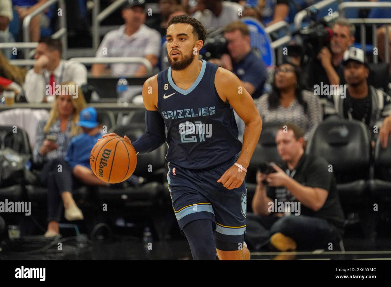 Orlando, Florida, USA, October 11, 2022, Memphis Grizzlies Point Guard ...
