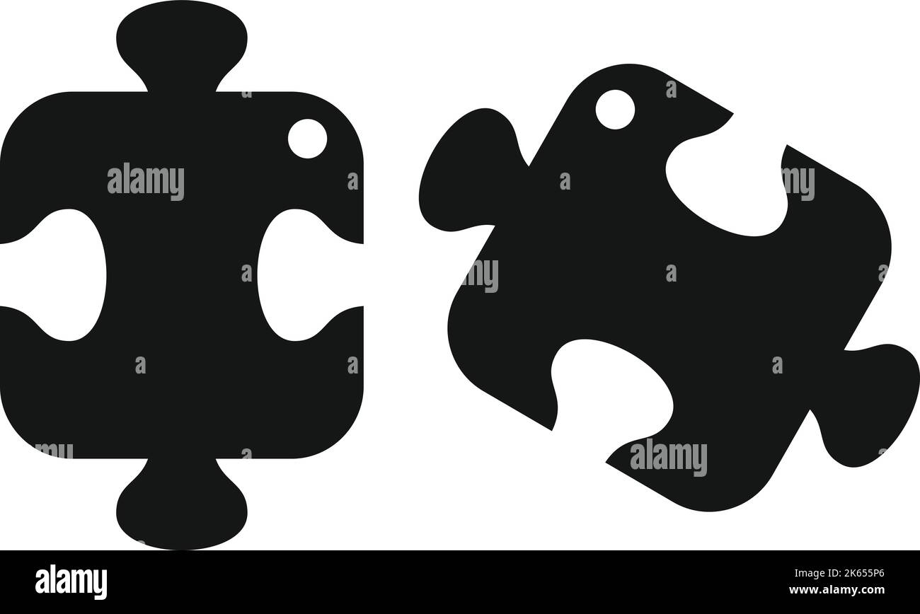 Solution puzzle icon simple vector. Creative business. Work challenge ...