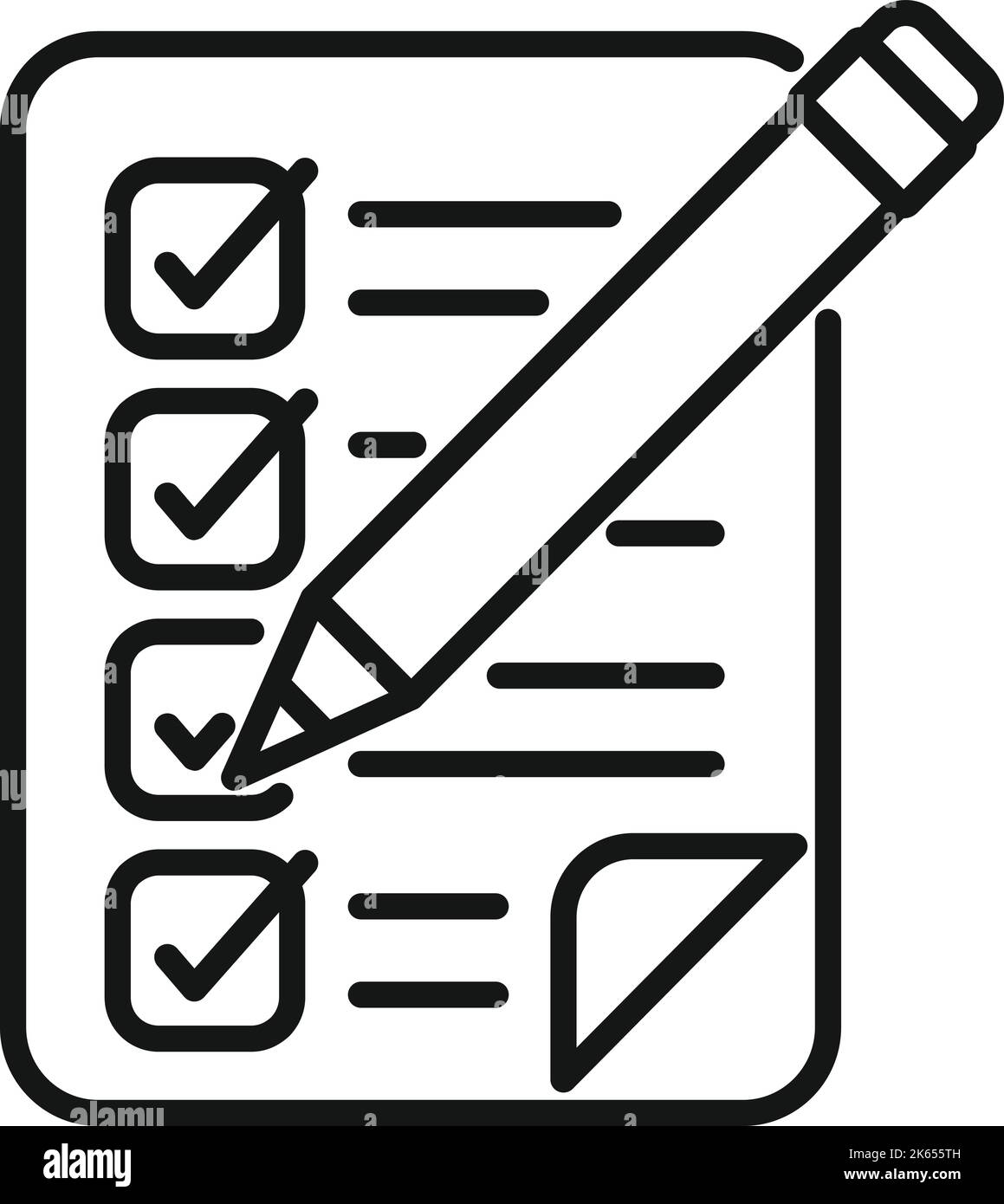 Solution to do list icon outline vector. People problem. Design idea ...
