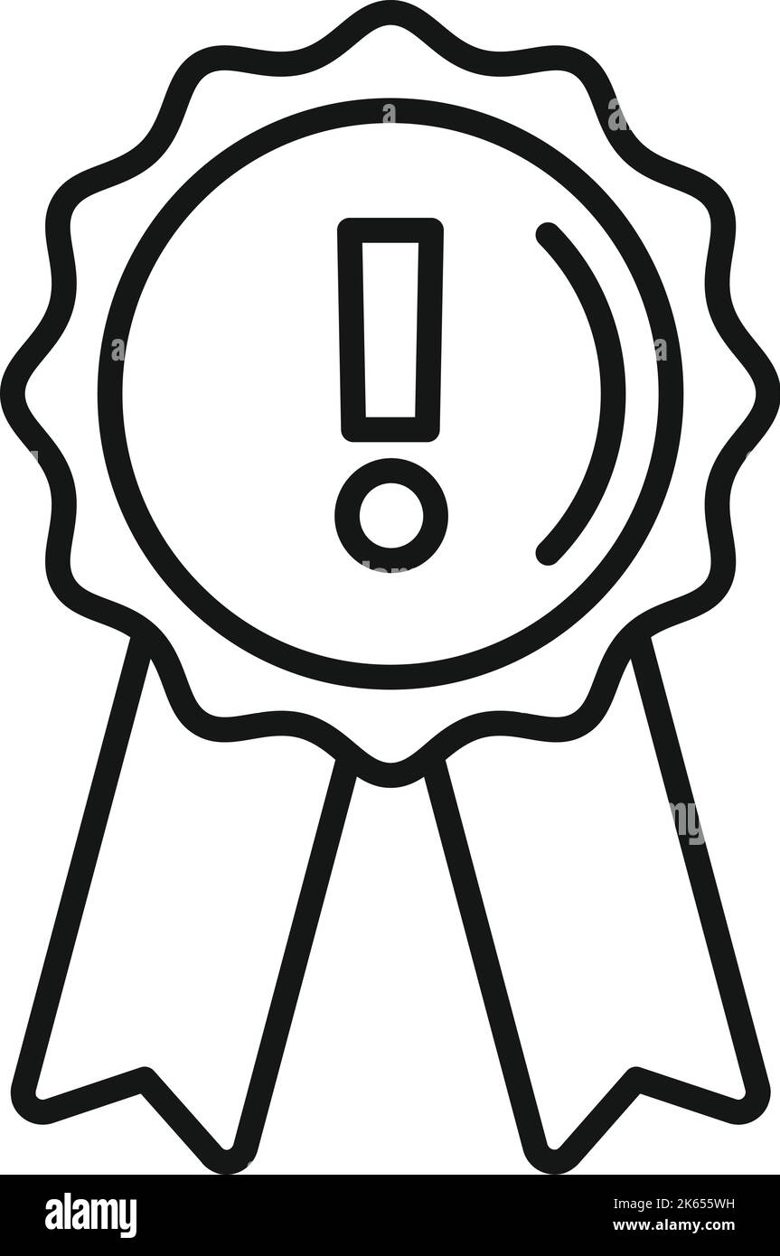 Emblem solution icon outline vector. People problem. Design idea Stock ...