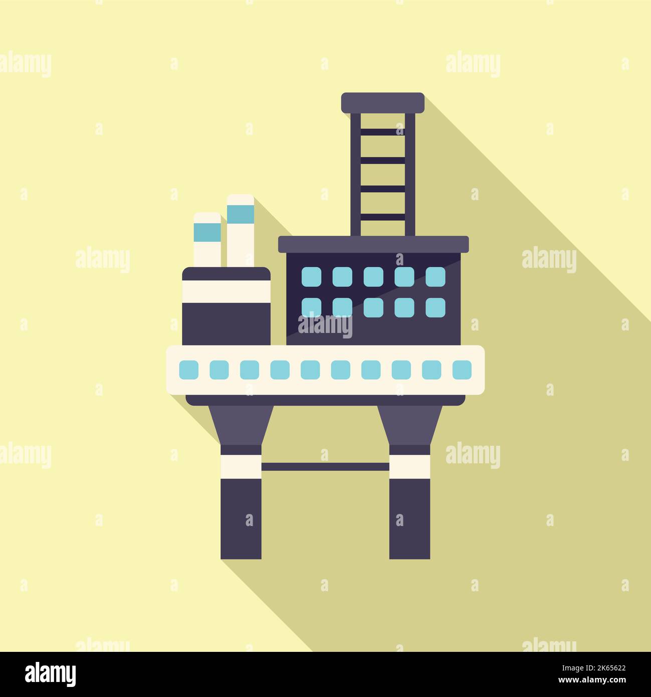 Crane cross section Stock Vector Images - Alamy