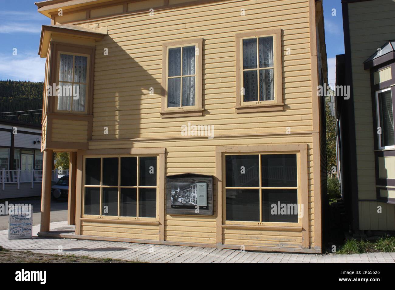 The Harringtons Store now used as a museum in Dawson City, Yukon ...