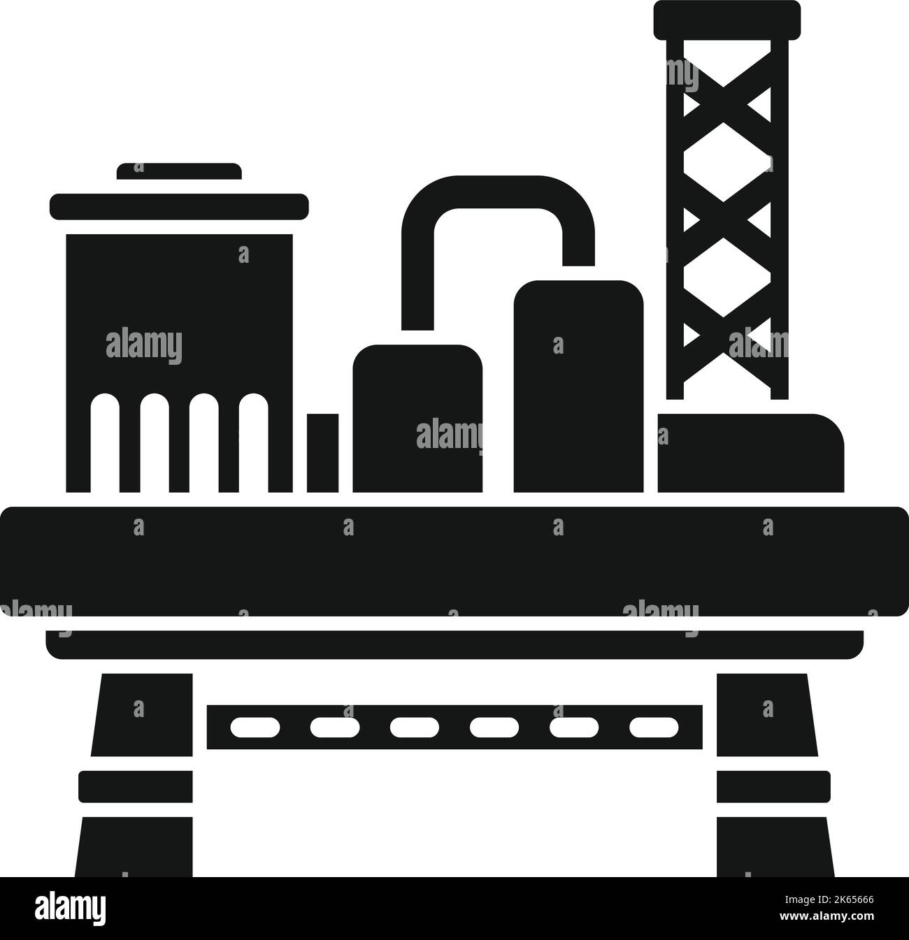 Gas rig icon simple vector. Drilling ocean. Drill industry Stock Vector ... Gas rig icon simple vector. Drilling ocean. Drill industry Stock Vector ...