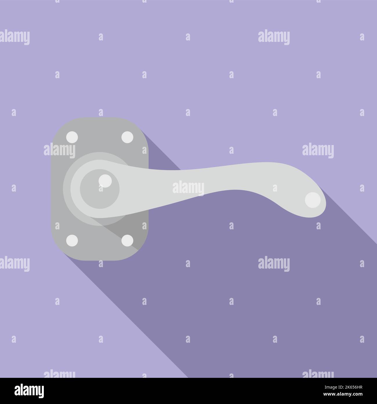 Circle door handle Stock Vector Images - Alamy