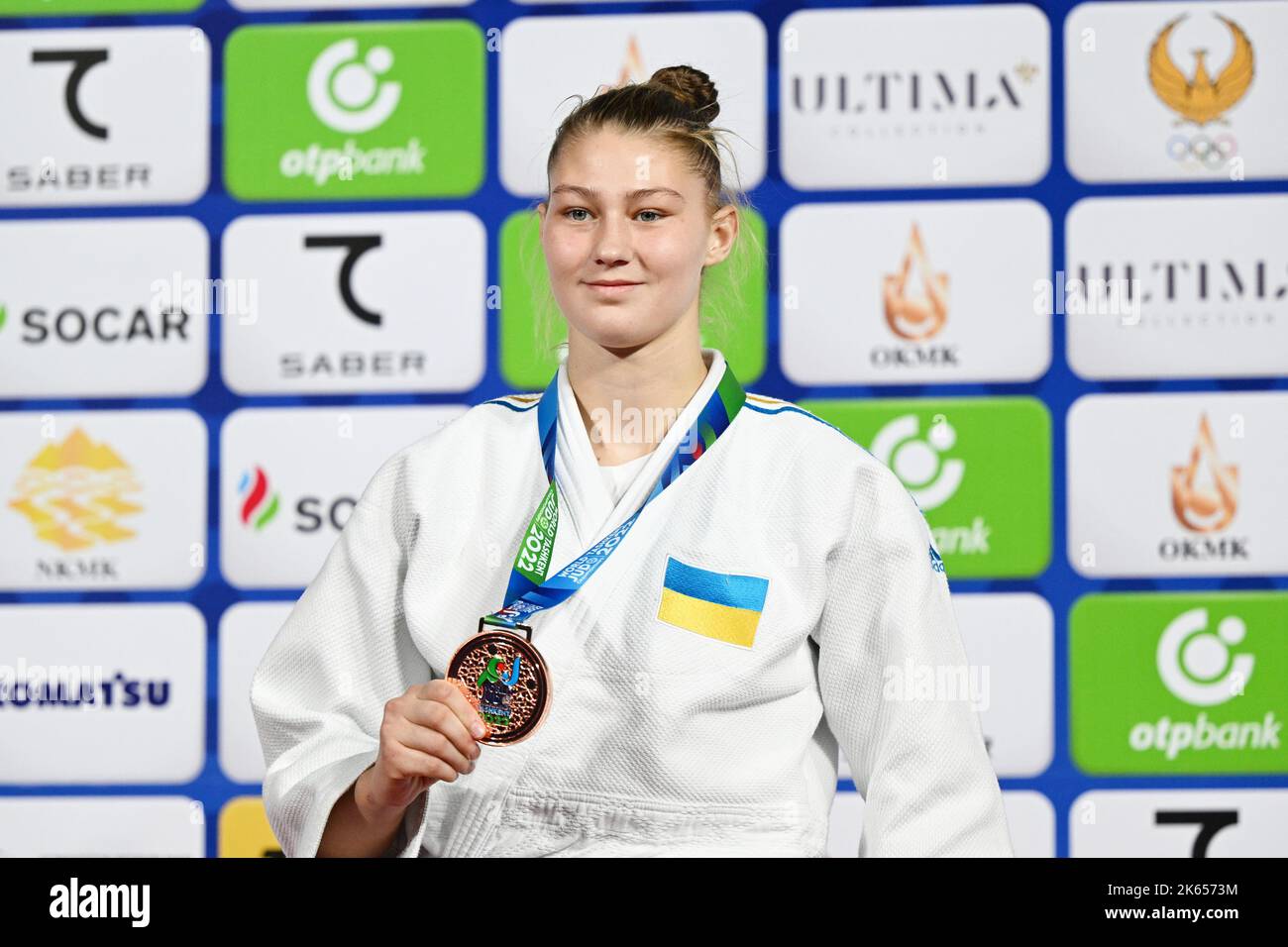 Tashkent, Uzbekistan. Credit: MATSUO. 11th Oct, 2022. Yelyzaveta Lytvynenko (UKR) Judo : World ...