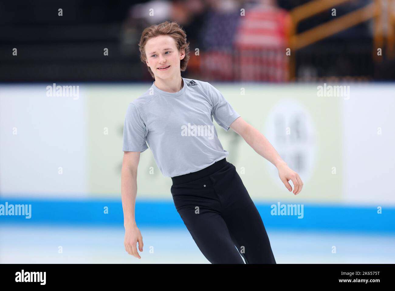 Saitama, Japan. 8th Oct, 2022. Ilia Malinin (USA) Figure Skating ...