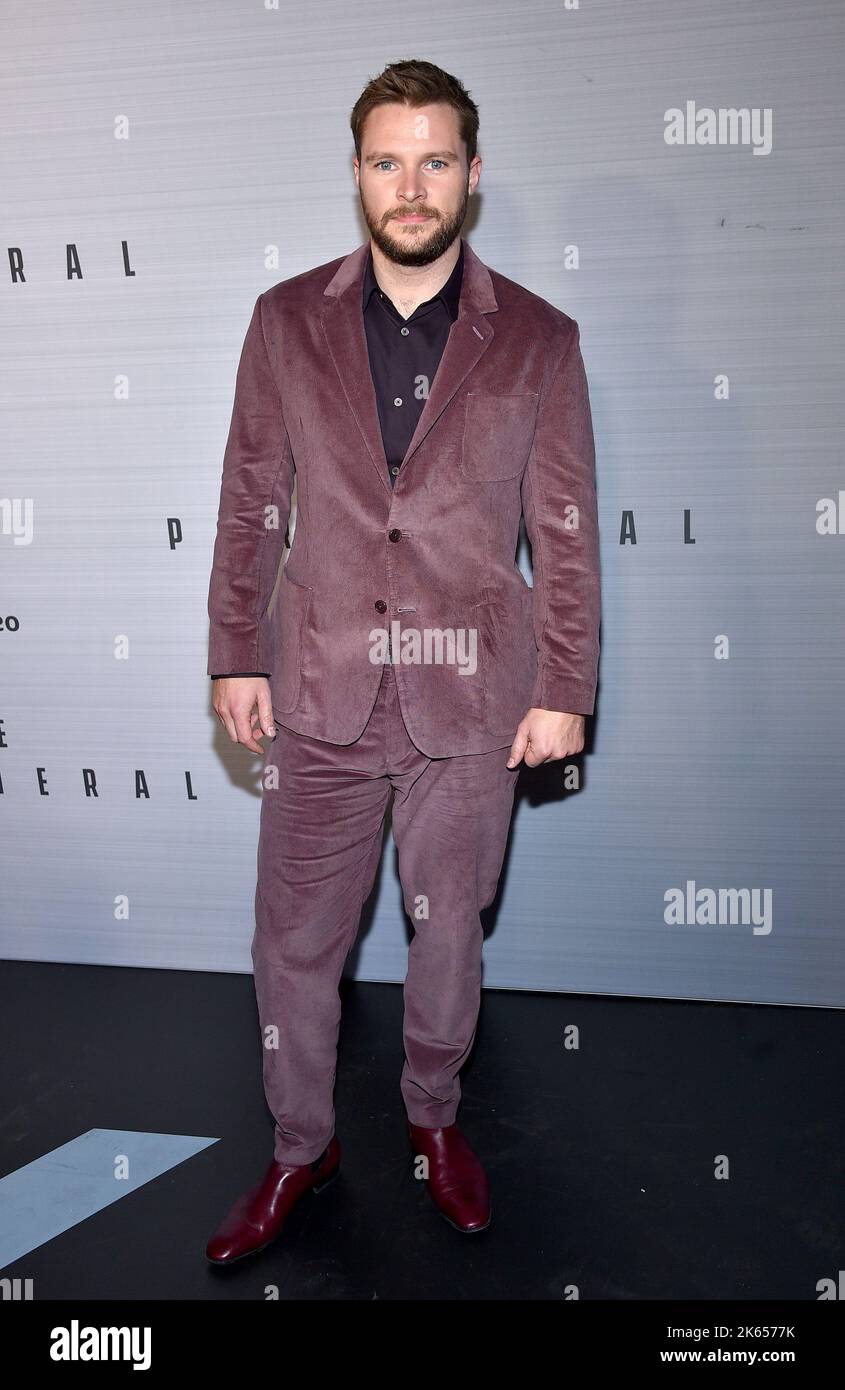 Los Angeles, California, USA. 11th Oct, 2022. Jack Reynor arriving at ...