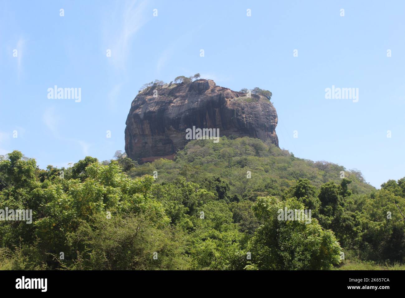 Sigiriya or Sinhagiri is an ancient rock fortress Stock Photo - Alamy