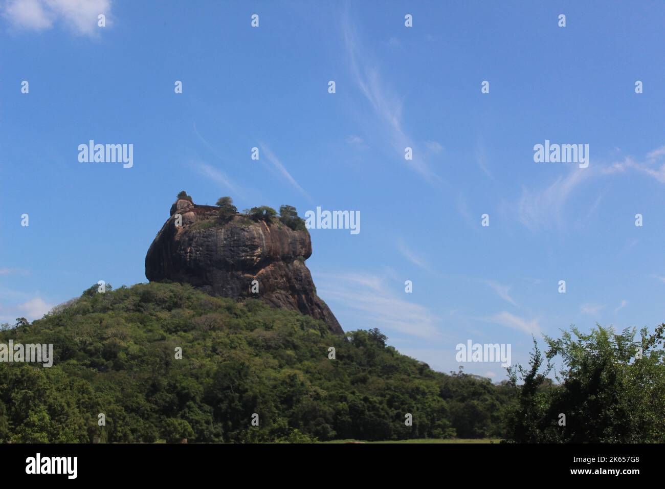 Sigiriya or Sinhagiri is an ancient rock fortress Stock Photo - Alamy