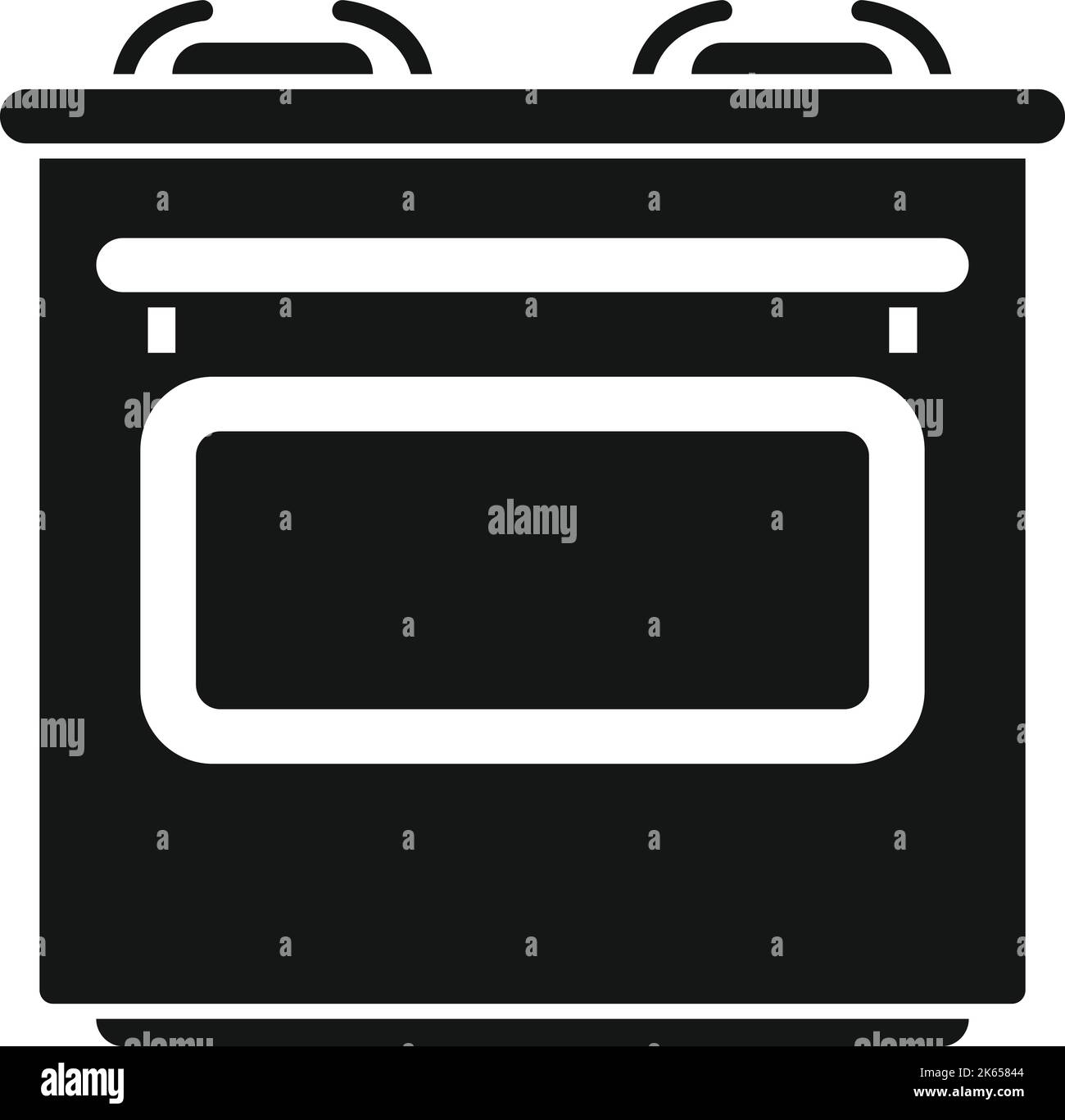 Kettle stove icon simple vector. Cooking pot. Portable food Stock ...