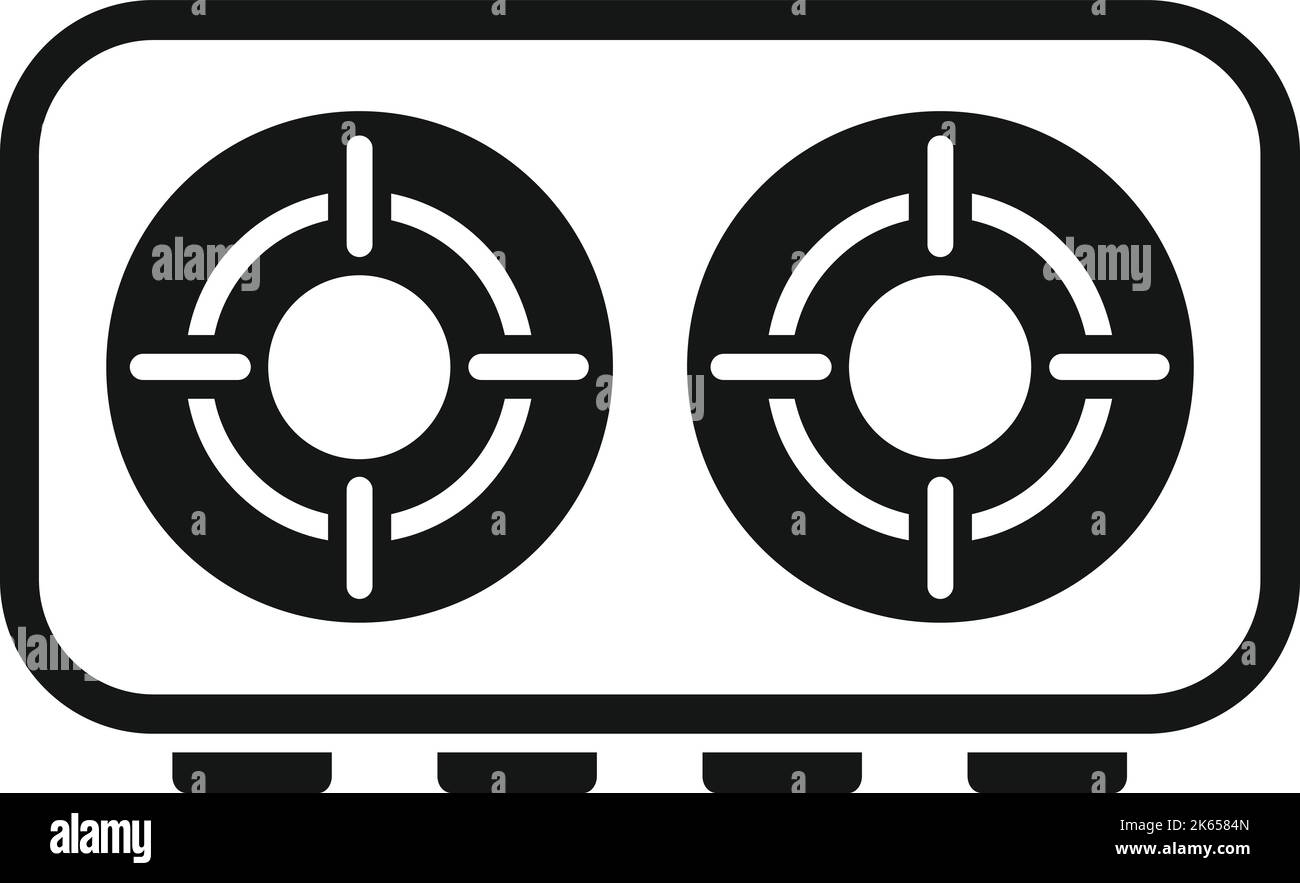 Saucepan stove icon simple vector. Gas cooker. Cooking pot Stock Vector ...