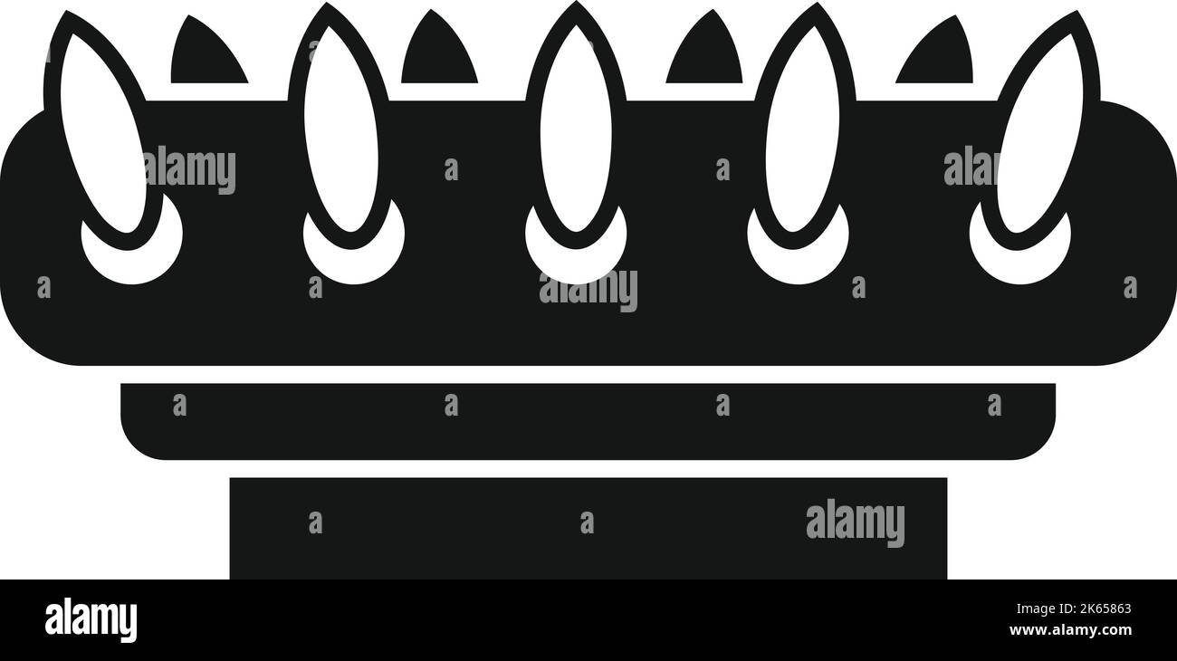 Heat stove icon simple vector. Gas cooker. Cooking pot Stock Vector ...