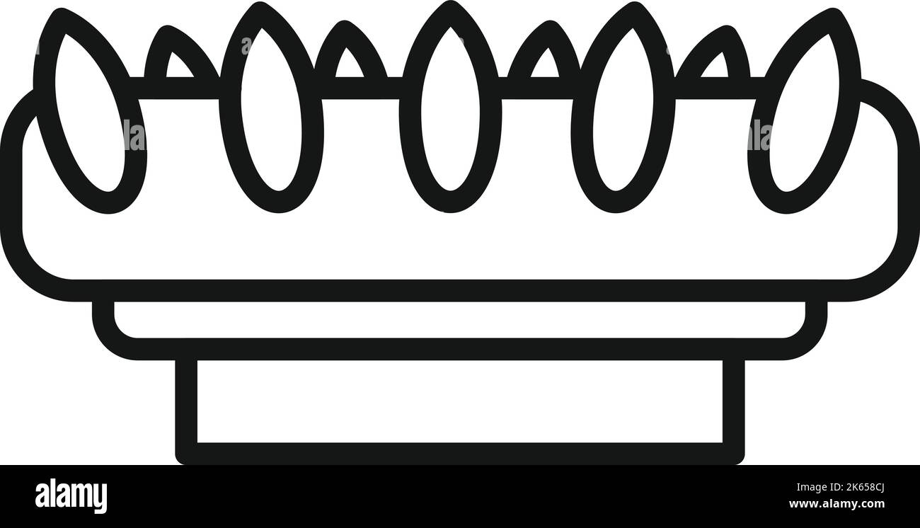Heat stove icon outline vector. Gas cooker. Cooking pot Stock Vector ...