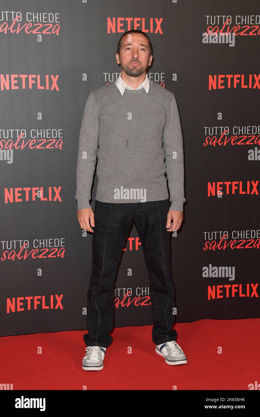 Rome, Italy. 11th Oct, 2022. Fabio Stirlani attends the red carpet of ...