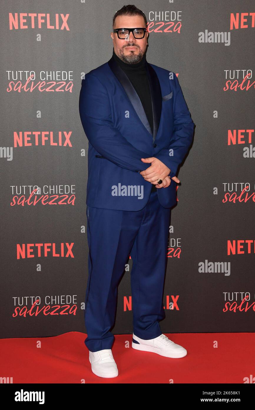 Rome, Italy. 11th Oct, 2022. Lorenzo Renzio attends the red carpet of ...