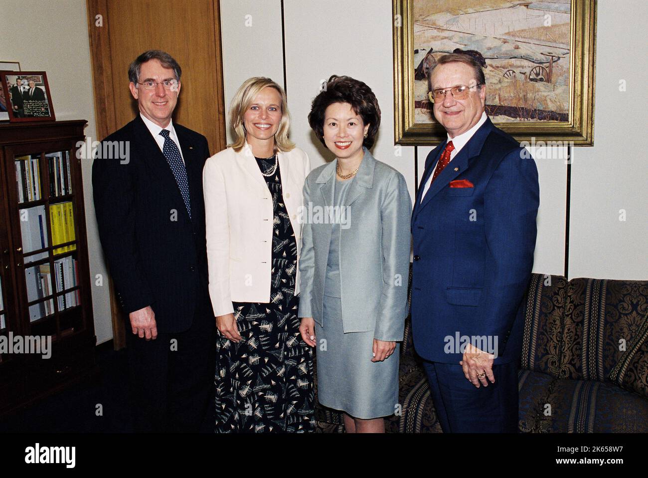 Office of the Secretary - Secretary Elaine Chao with Chris Spears and ...