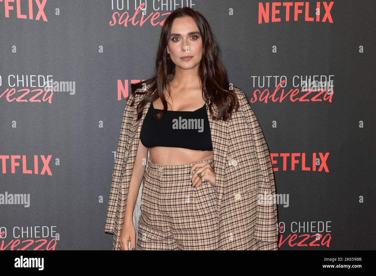 Rome, Italy. 11th Oct, 2022. Lucrezia Guidone attends the red carpet of ...