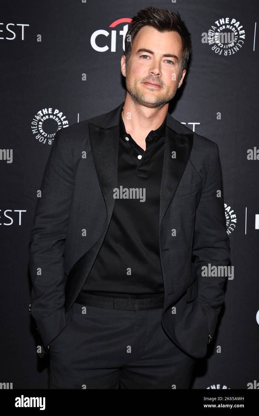 New York, USA. 11th Oct, 2022. Matt Long attends Netflix's “Manifest ...