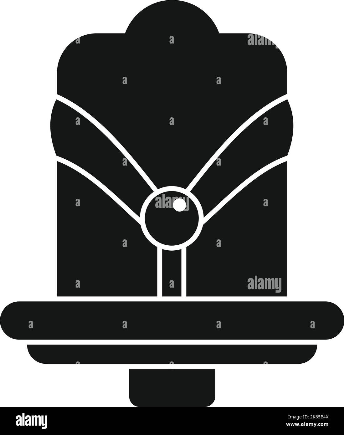 Bicycle kid seat icon simple vector. Child family. Cycle ride Stock ...