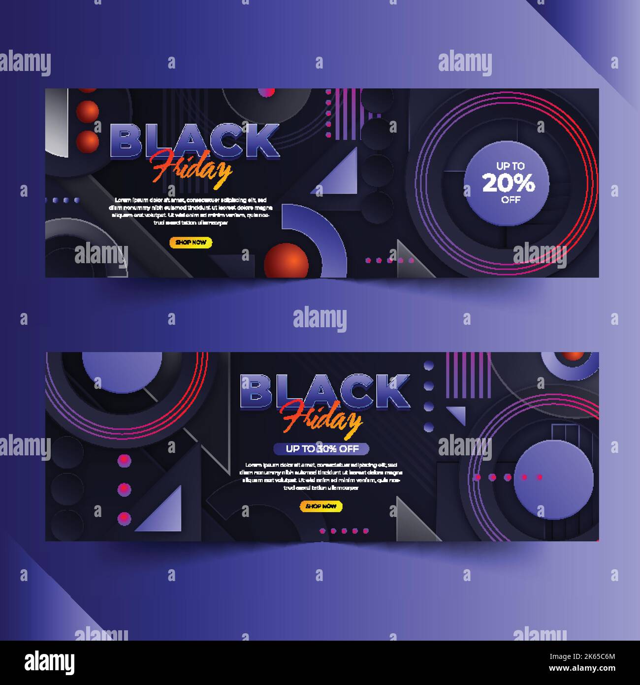 gradient black friday sale banner template vector design illustration ...