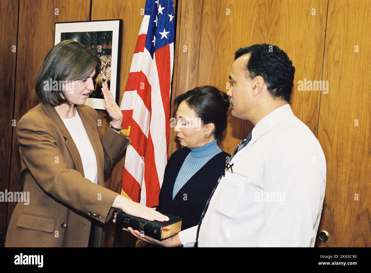 Office of the Secretary - Swearing-In of Leslie Kramerich and Gordon ...