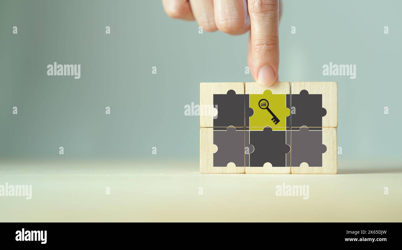 Key to success concept. Business strategy and solution for process ...