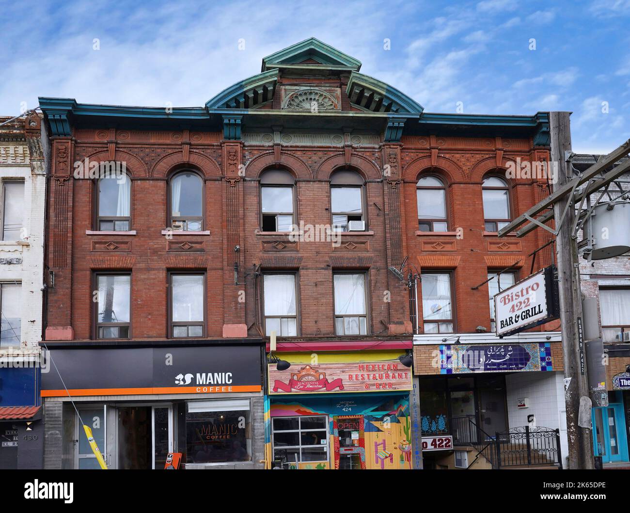Toronto, Ontario, Canada - August 2022: College Street in downtown ...