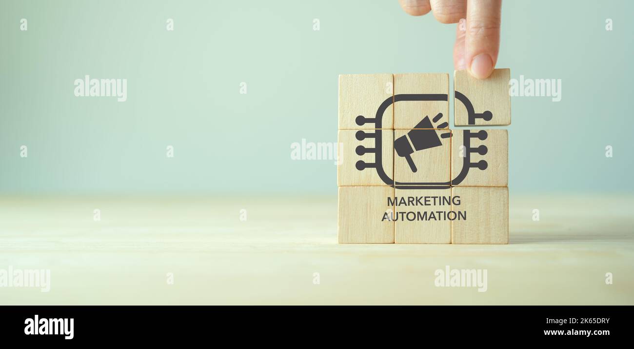 Marketing Automation Growth Marketing Strategy Concept Digital Marketing Automation Tools Used