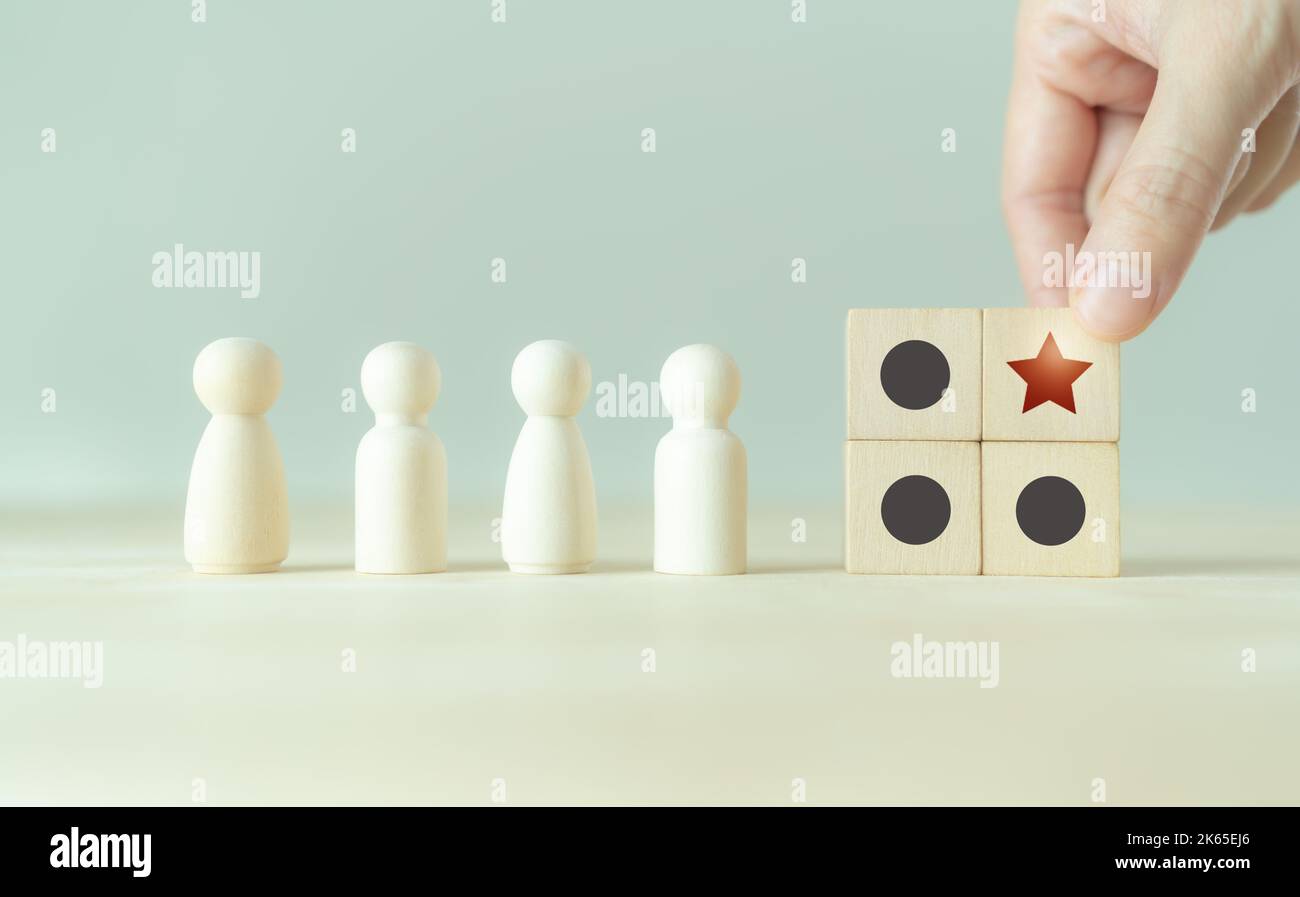 Differentiation strategy concept. Business develop by providing ...