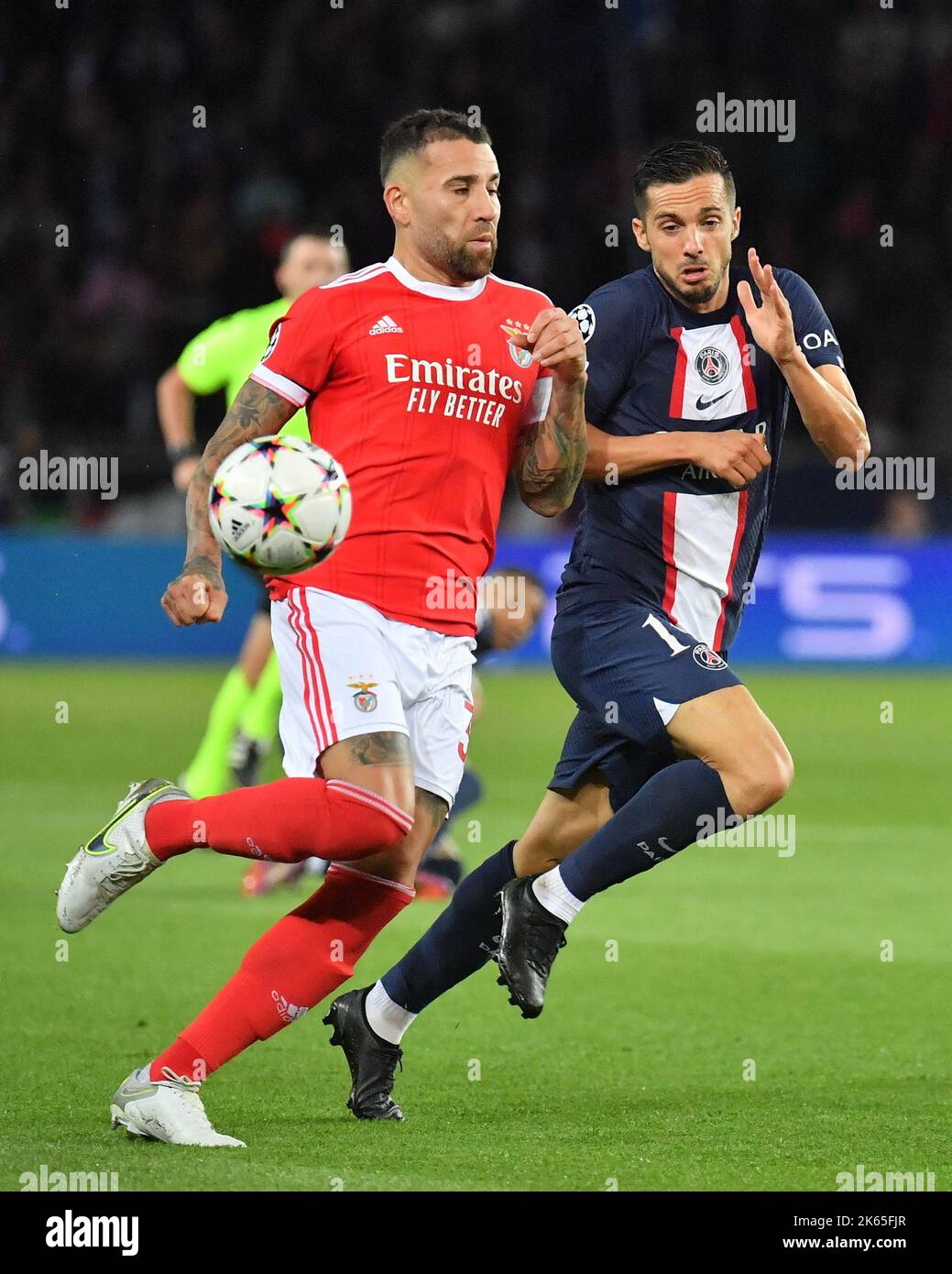 Pablo Sarabia of Paris Saint Germain (PSG) during the UEFA Champions ...