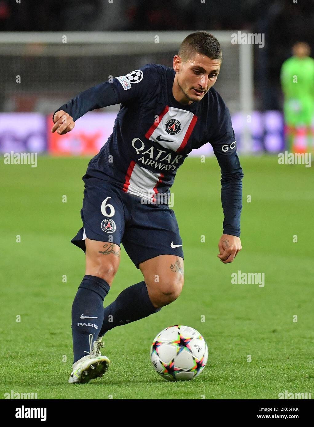 Marco Verratti of Paris Saint Germain (PSG) during the UEFA Champions ...