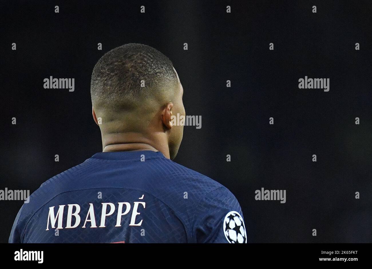 kylian Mbappe of Paris Saint Germain (PSG) during the UEFA Champions League match between Paris ...
