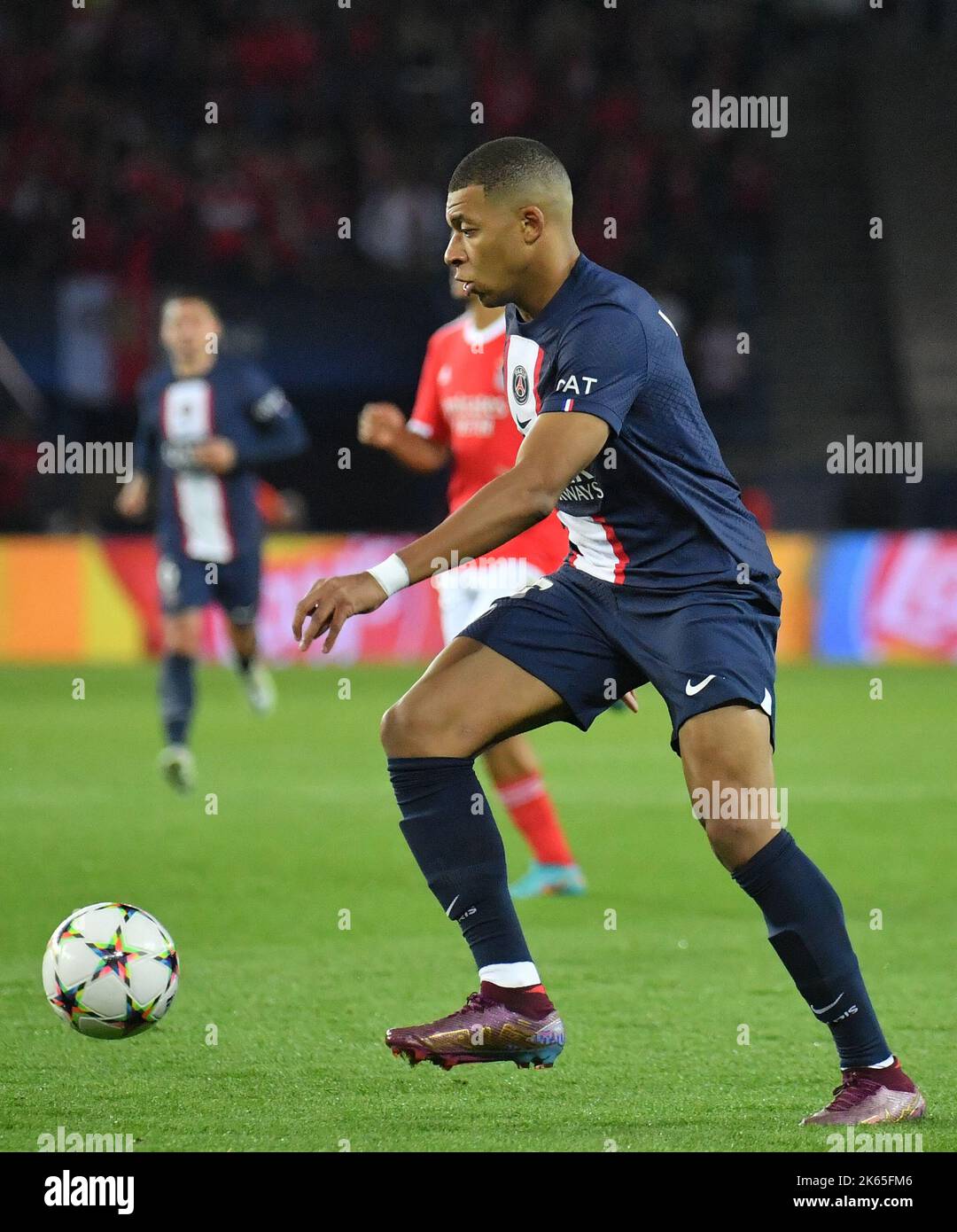 kylian Mbappe of Paris Saint Germain (PSG) during the UEFA Champions ...