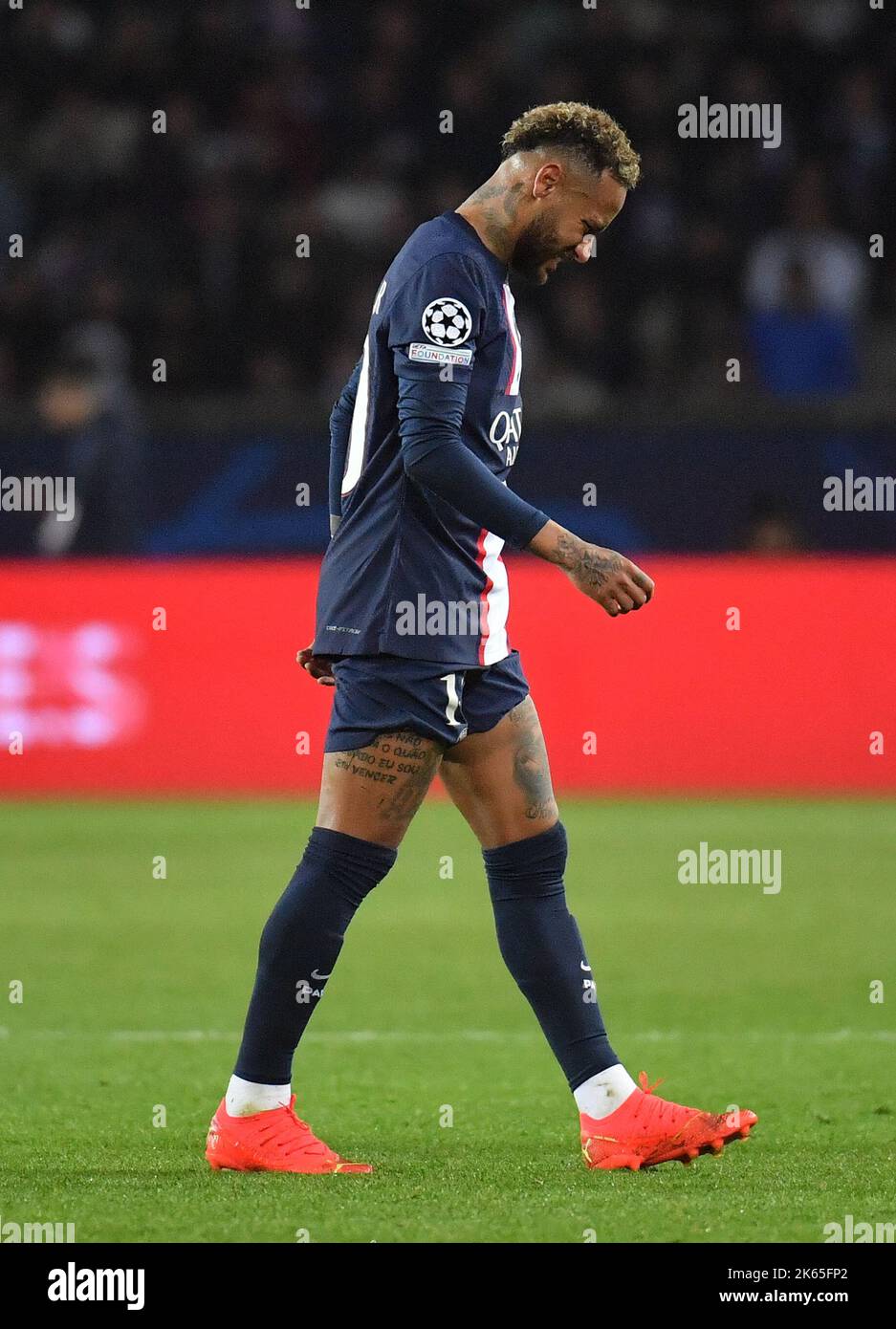 Neymar Jr of Paris Saint Germain (PSG) during the UEFA Champions League ...