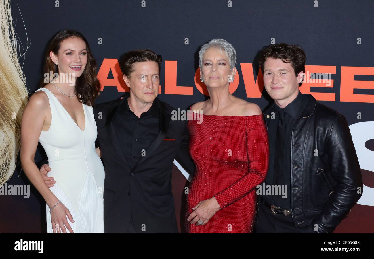 Hollywood, USA. 11th Oct, 2022. Andi Matichak, David Gordon Green ...