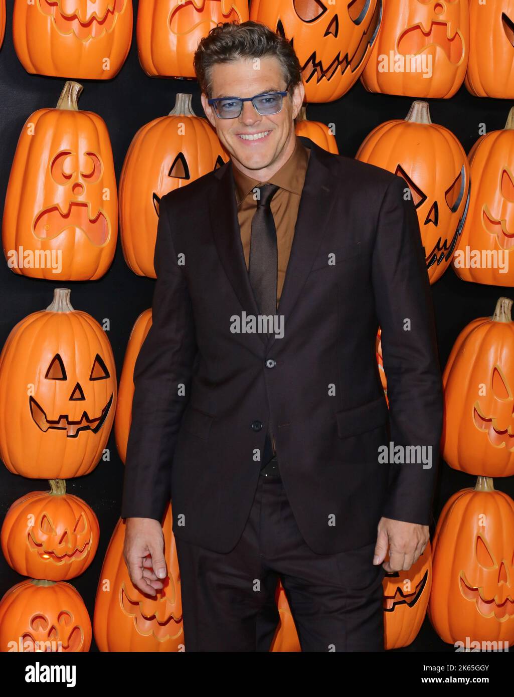 Jason Blum arrives at The World Premiere of HALLOWEEN ENDS held at The ...